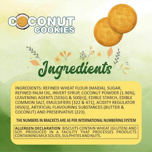 Bonn Americana Coconut Cookies 107gms ( Pack of 10) - JioMart