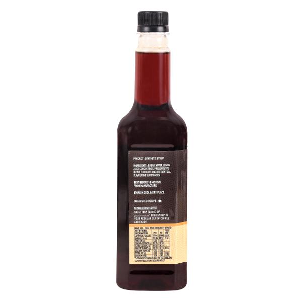 GOOD+MOORE IRISH COFFEE SYRUP FOR COFFEES, AND BEVERAGES, 750 ml (FOR ...