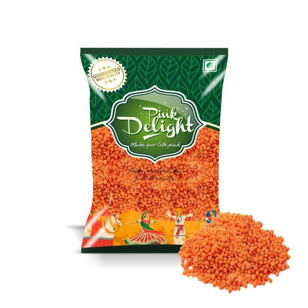 Pink Delight Unpolished Lal Masoor Daal | Masoor Split | Lal Daal | 1Kg ...