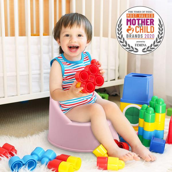 Luvlap Pink Wee Piggy Potty Training Seat - JioMart