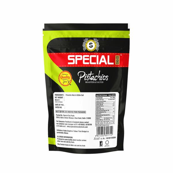 Special Choice Pistachio Roasted And Salted California Pouch 250g x 4 ...