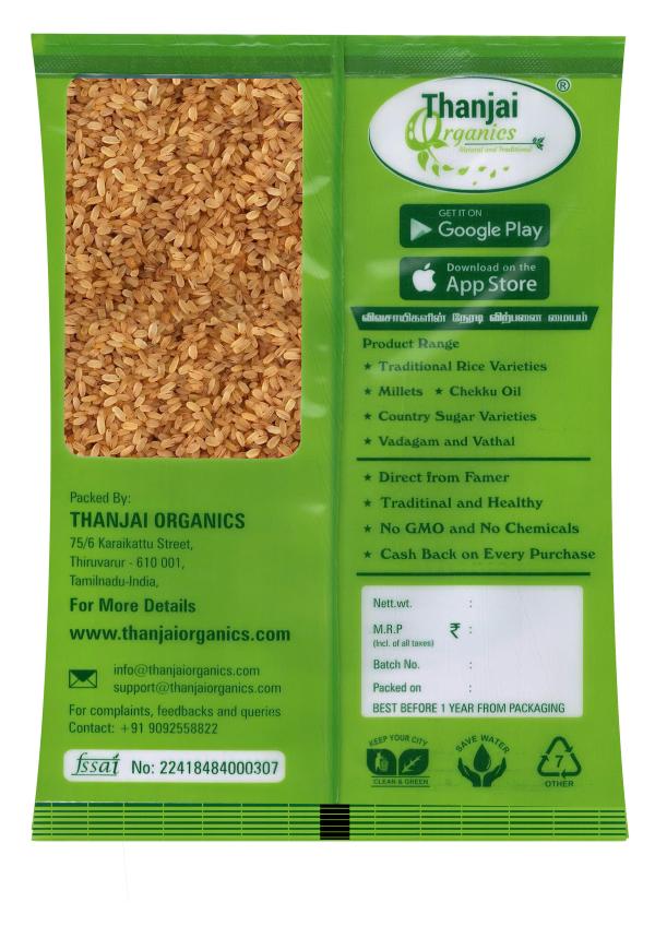 Thanjai Organics Matta Rice , 2Kg | Kerala Red Matta Rice ( 1kg X 2 ...