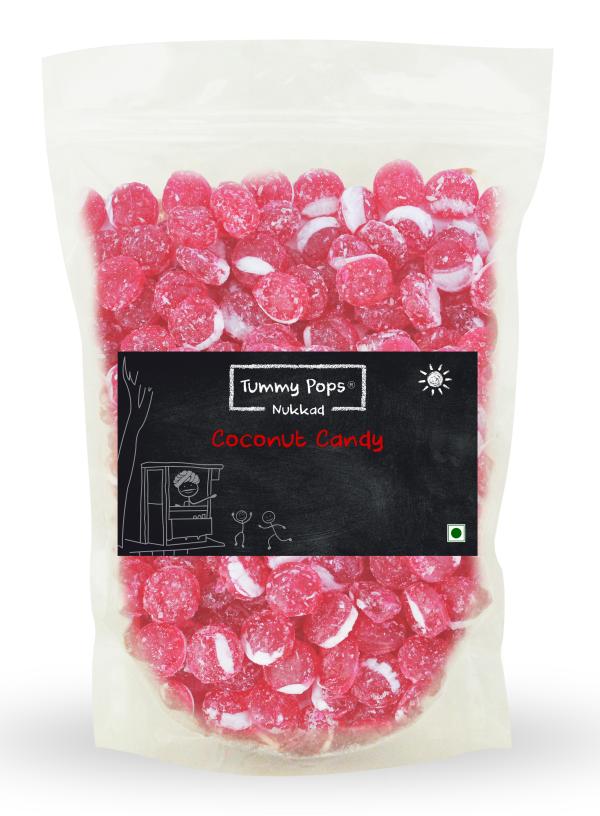 Tummy Pops Coconut Candy for Kids| Flavoured Hard Candy Sweet| Toffees ...