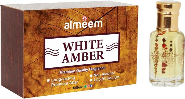 Almeem Rooh E Amber Musk, Amber, Woody Floral Attar for Men and Women ...