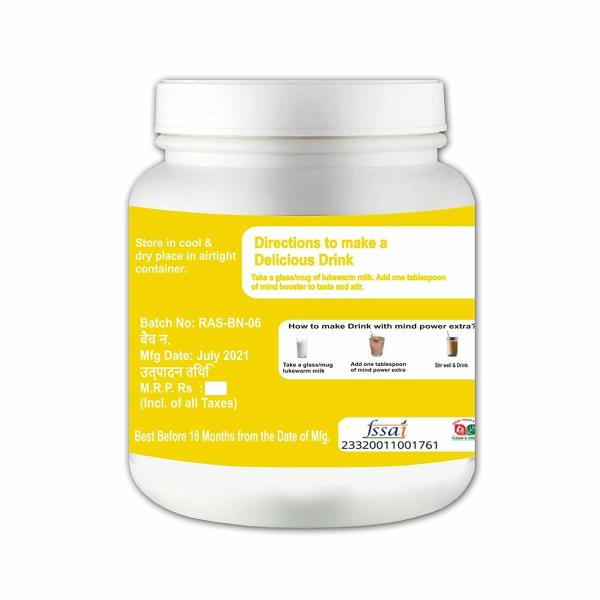Mind Power Extra Memory Booster Bannana Protien Shake, Mind Booster ...