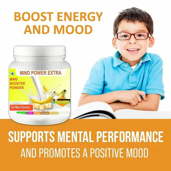 Mind Power Extra Memory Booster Bannana Protien Shake, Mind Booster ...