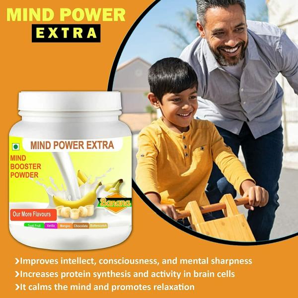 Mind Power Extra Memory Booster Bannana Protien Shake, Mind Booster ...