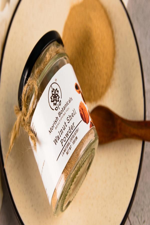 MORISH, Natural Walnut Shell Powder 100 gm Face/Body Scrub for Dead ...