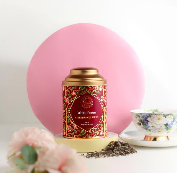 Karma Kettle Peony White Tea - Celebration Series of White Tea - 50 Gm ...