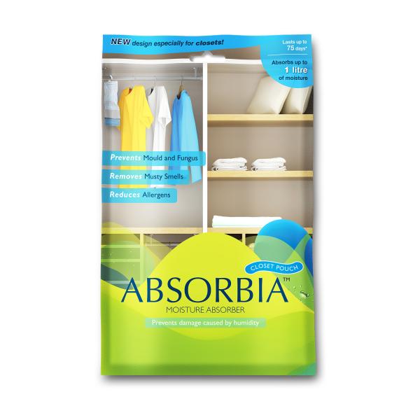 Absorbia Moisture Absorber| Absorbia Hanging Pouch (880ml ...
