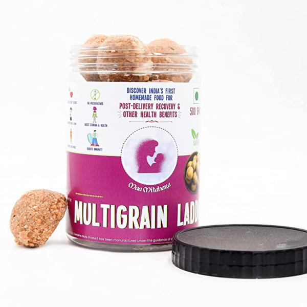 Maa Mitahara Multigrain Laddu Purely With Jaggery, Gudiya Shakkar Multigrain Laddu 500gms - JioMart