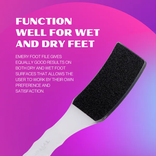 TRITON Professional Dual Sided Emery Coated Curved Pedicure Foot ...