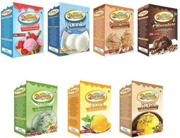 Dharmasut Strawberry, Vanilla, Butterscotch, Chocolate, Pista, Mango ...