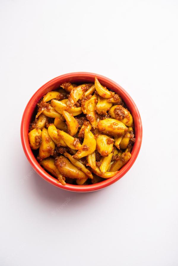 Goodness Grocery Homemade Organic Herbal Masala Garlic Pickle Lashun Ka ...