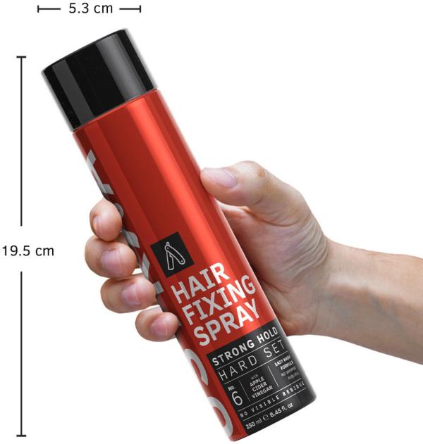 USTRAA Hair Fixing Spray - Strong Hold, 250 Ml - JioMart