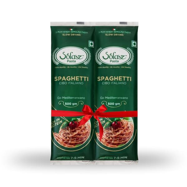 SOLASZ Spaghetti Pasta Traditionally Slow Dried Pasta for Indian ...