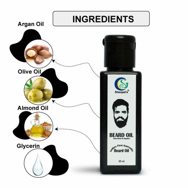 Sheoplas Beard Growth oil For Men For Patchy and Uneven Beard | No ...