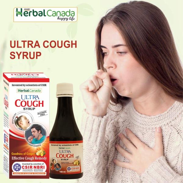 Herbal Canada Ultra Caugh Syrup | 200ml | Invented by Scientists of C.S ...