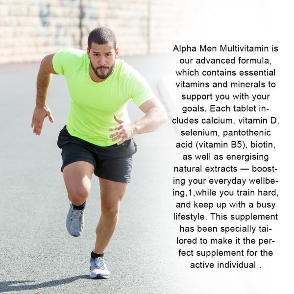 Myprotein Alpha Men Multivitamin, 240 Tablets - JioMart