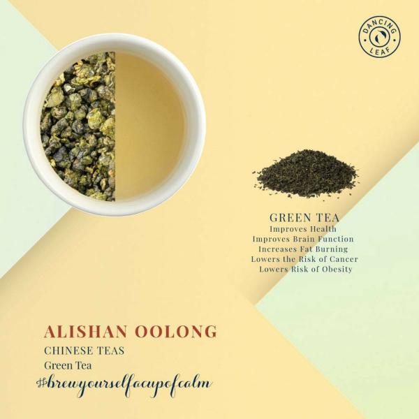 Dancing Leaf Alishan Oolong Tea, 50g - JioMart