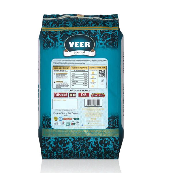 VEER SPECIAL EXTRA LONG GRAIN - BASMATI RICE 30 KG - JioMart