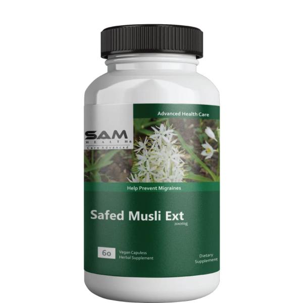 Sam Health Safed Musli Capsules - 60 Capsules - JioMart