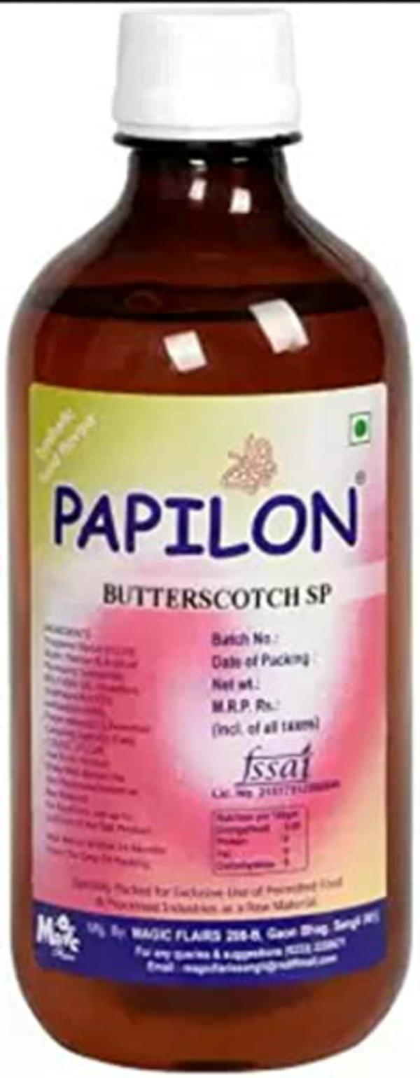 Papilon CONCENTRATED BUTTERSCOTCH FLAVOUR 500ML Butterscotch Liquid ...
