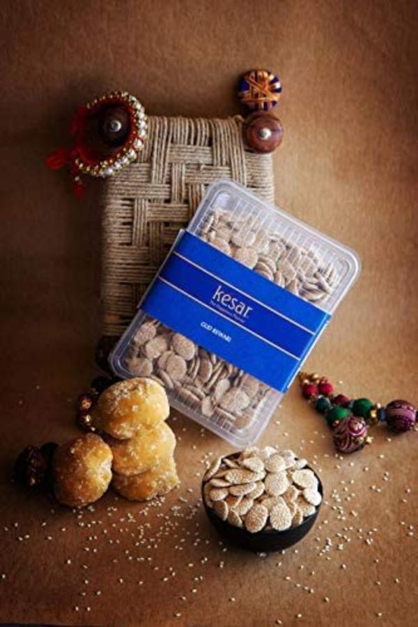 Kesar Sweets| Winter Delight Jaggery Rewari - 400gm - Till, Gud Jaggery ...