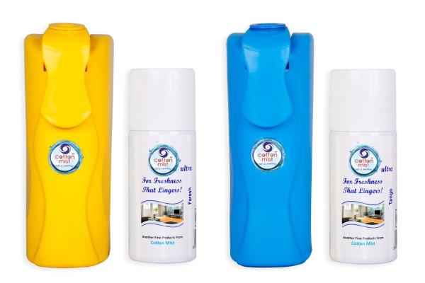 Cotton Mist Farash Tango Manual Hand Push Air Freshener Dispenser, 110 ...