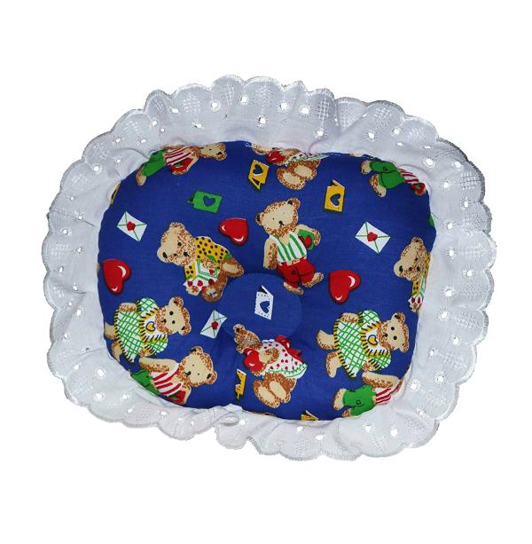 Fancy Walas Blue Takiya Cotton Velvet Fabric Cartoon Face Soft And ...