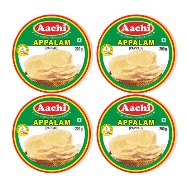 Aachi Appalam 800G (200Gx4) - JioMart