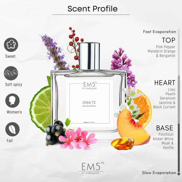 EM5 Onate Perfume for Men Eau De Parfum Strong and Long Lasting ...