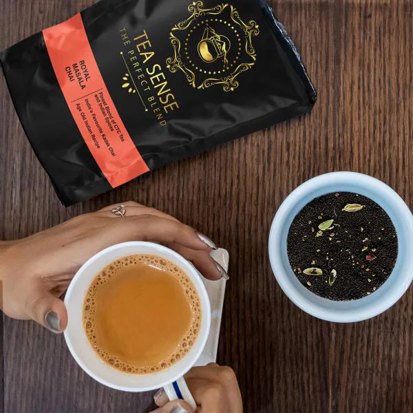 TEA SENSE Premium Masala CTC Tea (Free Measuring Spoon) Assam Chai ...