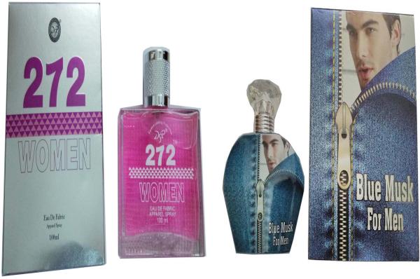 DSP Blue Musk And 272 Women Eau De Parfum For Men And Women - 200 ml, 2 ...