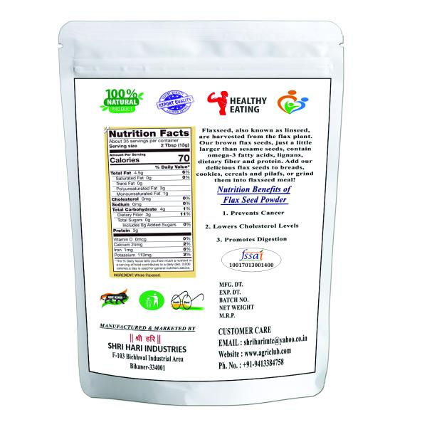 Agri Club Flax Seed Powder 1950gm - Alsi Powder - JioMart