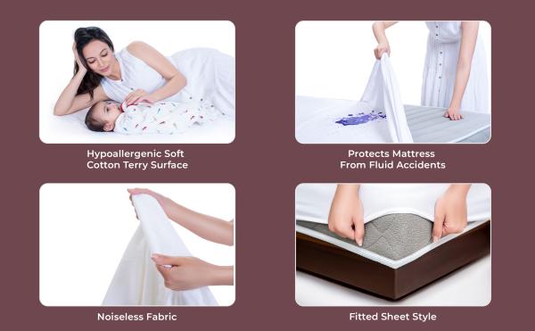 MY ARMOR-Queen size mattress protector - JioMart