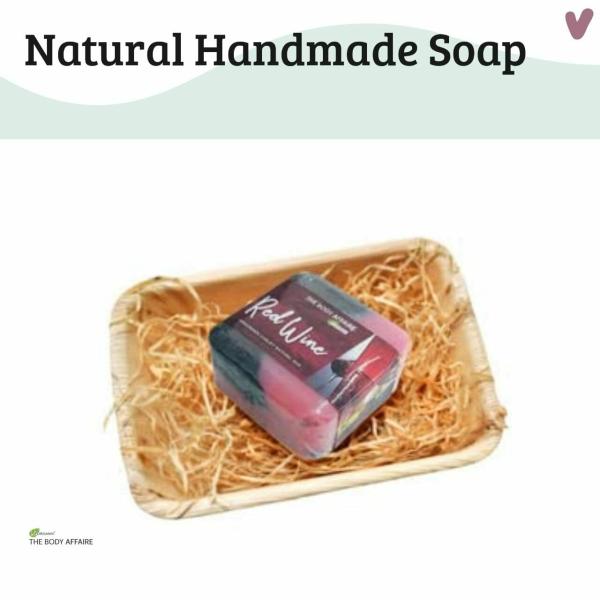 FORGANIK Red Wine Handmade Deo Soap for Men by The Body Affaire (100 gm ...