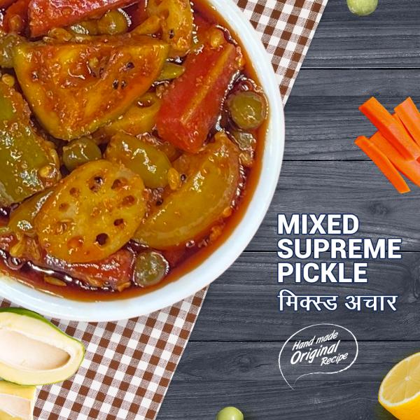 Add me Mixed Supreme Pickle Homemade Taste Mix Rajasthani marwadi ...