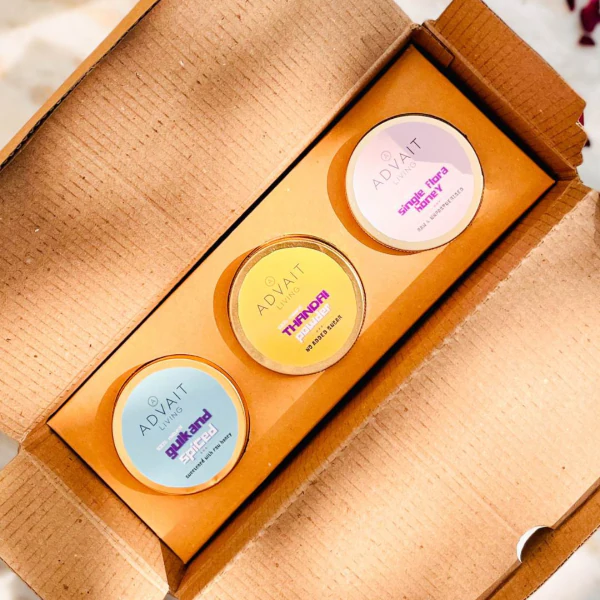 Advait Living Sugar Free Thandai Kit (set of 3) - JioMart
