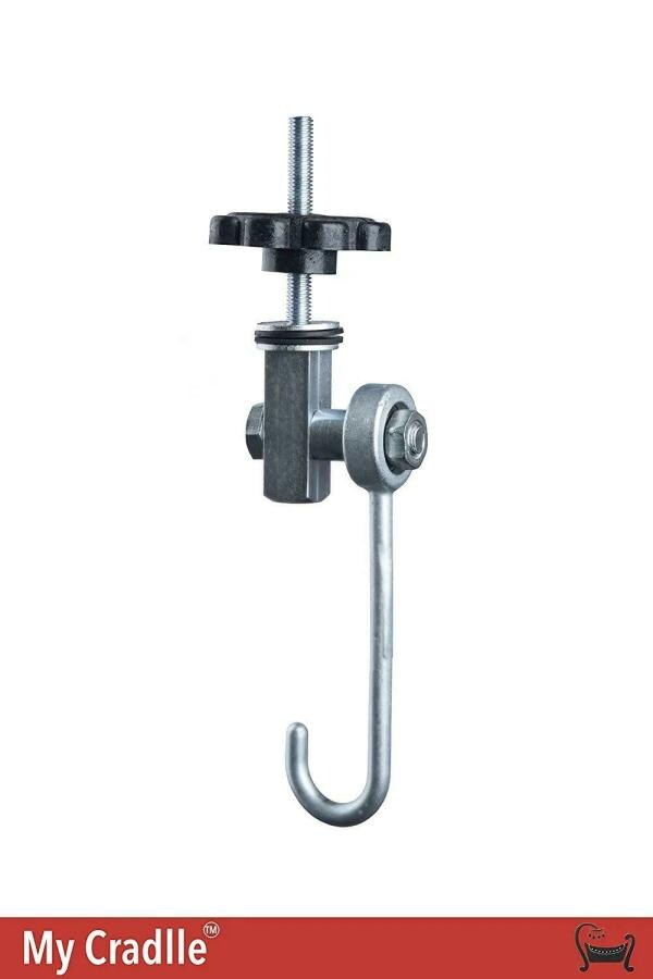 My Cradlle Red Metal Automatic Baby Cradle Kit (Cradle not Included ...