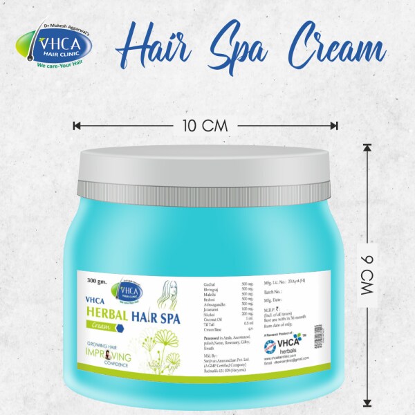 VHCA Hair Spa Cream Treatment for dry and frizzy hair | For men women ...