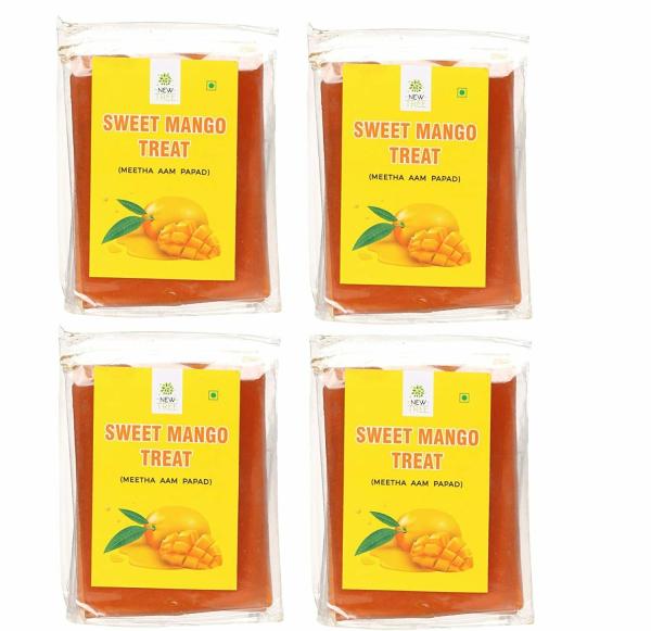 New Tree Meetha Aam Papad Pack Of 4 ( total weight 480g ) - JioMart