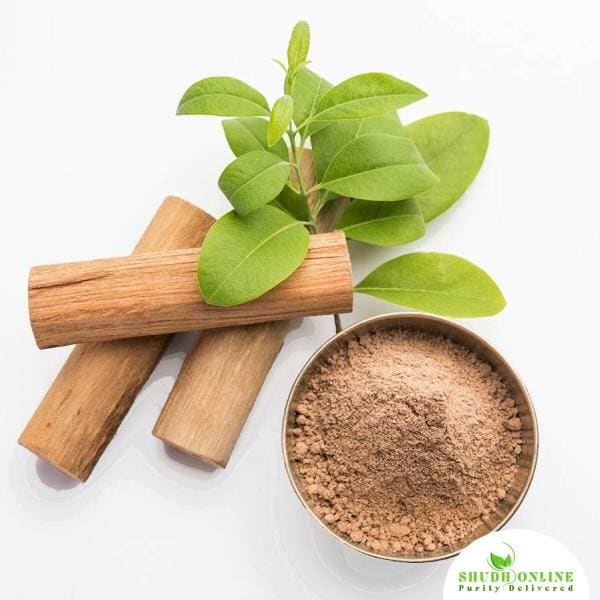 Shudh Online Pure Organic Sandalwood Powder (400g) for Face Pack, Skin ...