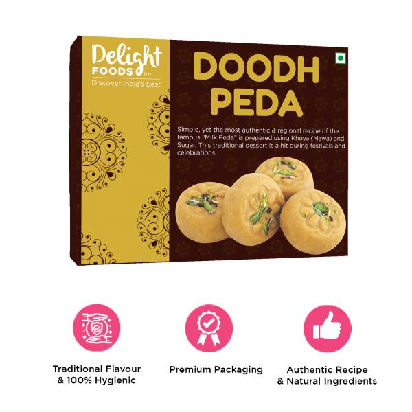 Mathura Doodh (Milk) Peda (Pedha| Penda) 500g Rakhi Greeting Card 2 ...