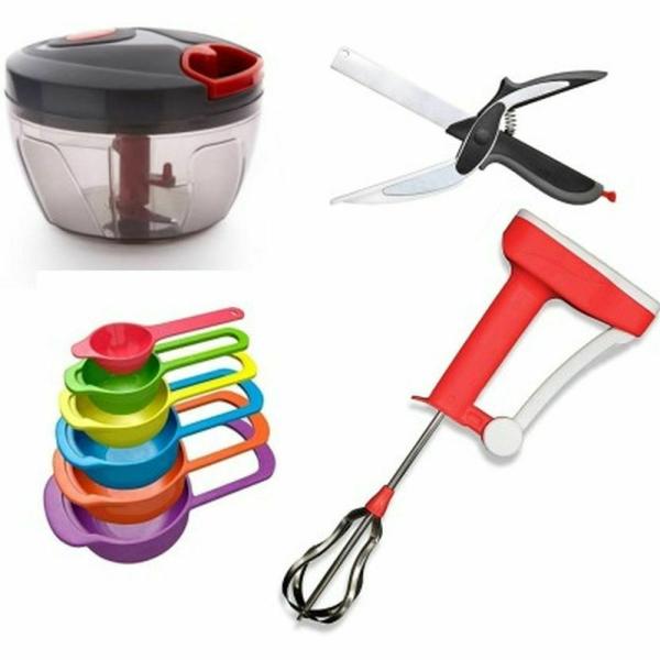 ODD M EVEN Quick Handy Chopper, Blender and Cutter Kitchen Tool Set ...