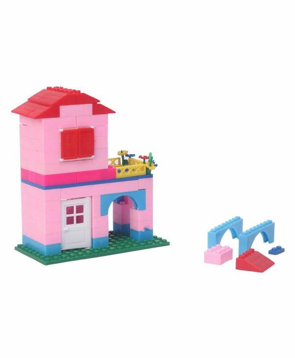 PEACOCK Smart Blocks Dream House Set, Multicolor (Set of 143 Pieces ...