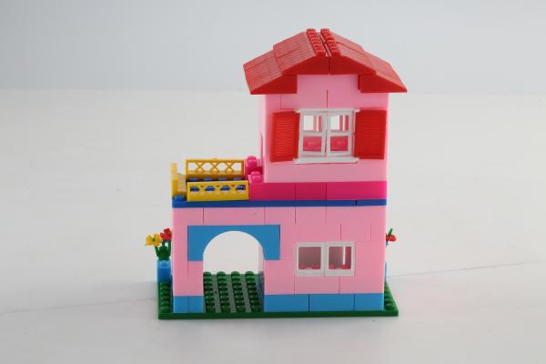 PEACOCK Smart Blocks Dream House Set, Multicolor (Set of 143 Pieces ...