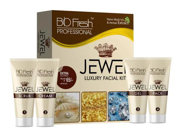 BioFresh Jewel Facial Kit for Men and Women Anti-Pollution Skin Therapy ...