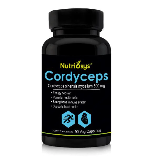 Nutriosys Cordyceps 500Mg, Strengthen Immune System, Nutritional ...