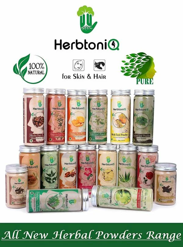 HerbtoniQ 100% Natural Colorless Henna Powder (Cassia Obovata/Senna ...